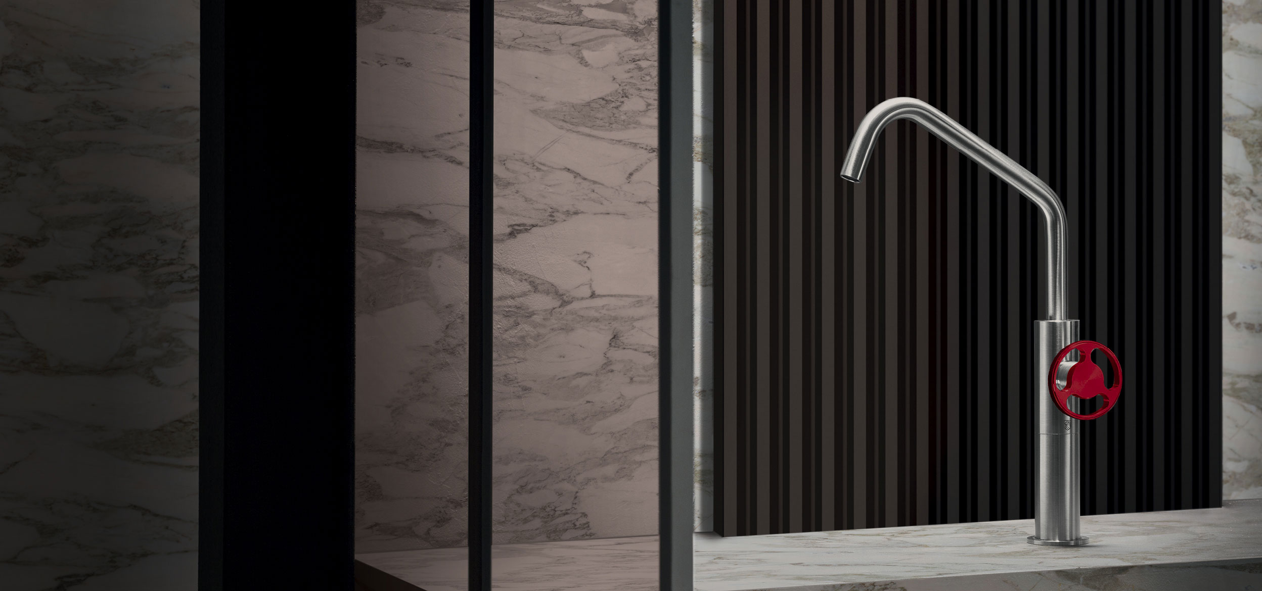 Designer kitchen taps, modern faucets - Radomonte